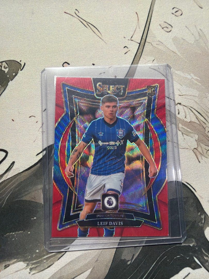 Panini Select Premier League Leif Davis Card, Hobbies & Toys, Toys ...