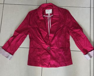 Green Blazer with Embroidered Details #ReGo, Women's Fashion, Coats ...