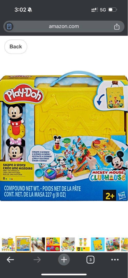 Play-Doh Mickey Mouse Clubhouse Set, Hobbies & Toys, Toys & Games on ...