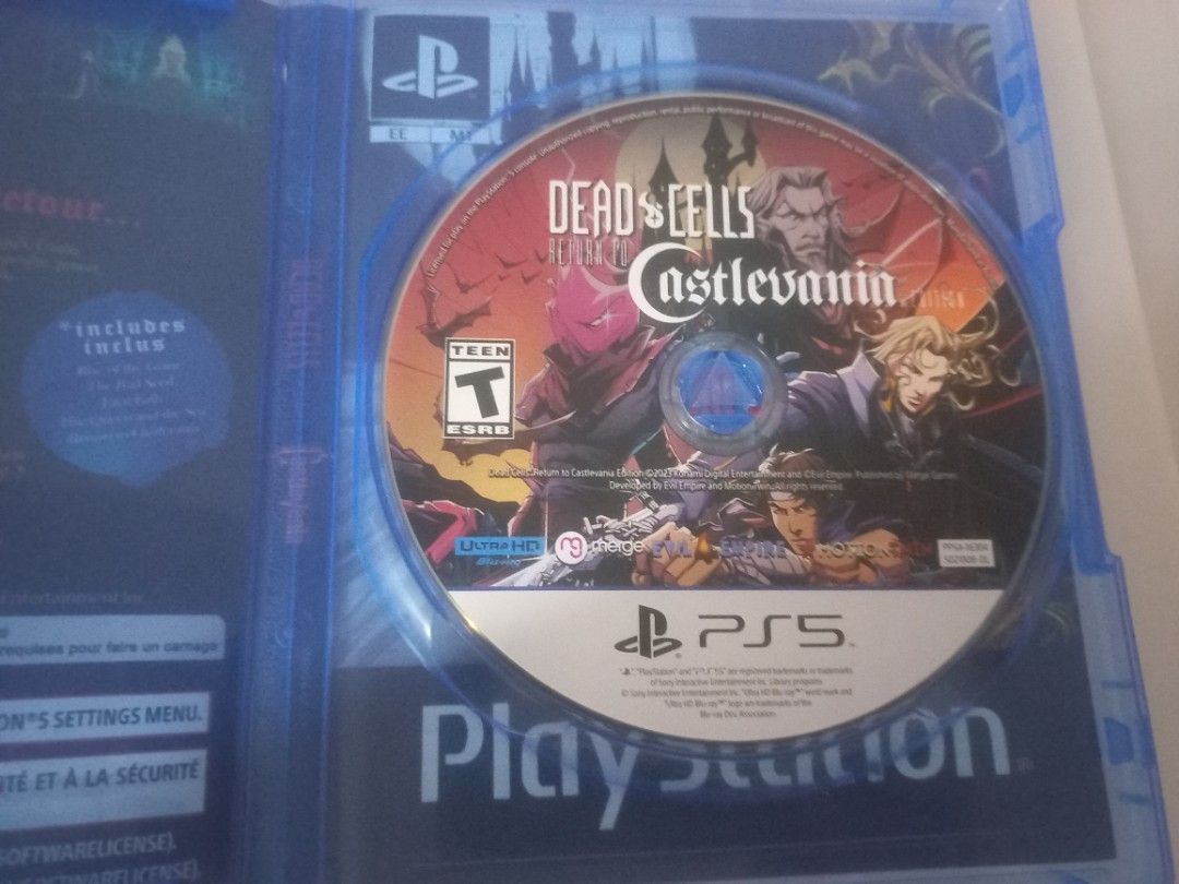 Playstation 5 Hades,Forspoken,Dead & Cell Castlevania, Video Gaming ...