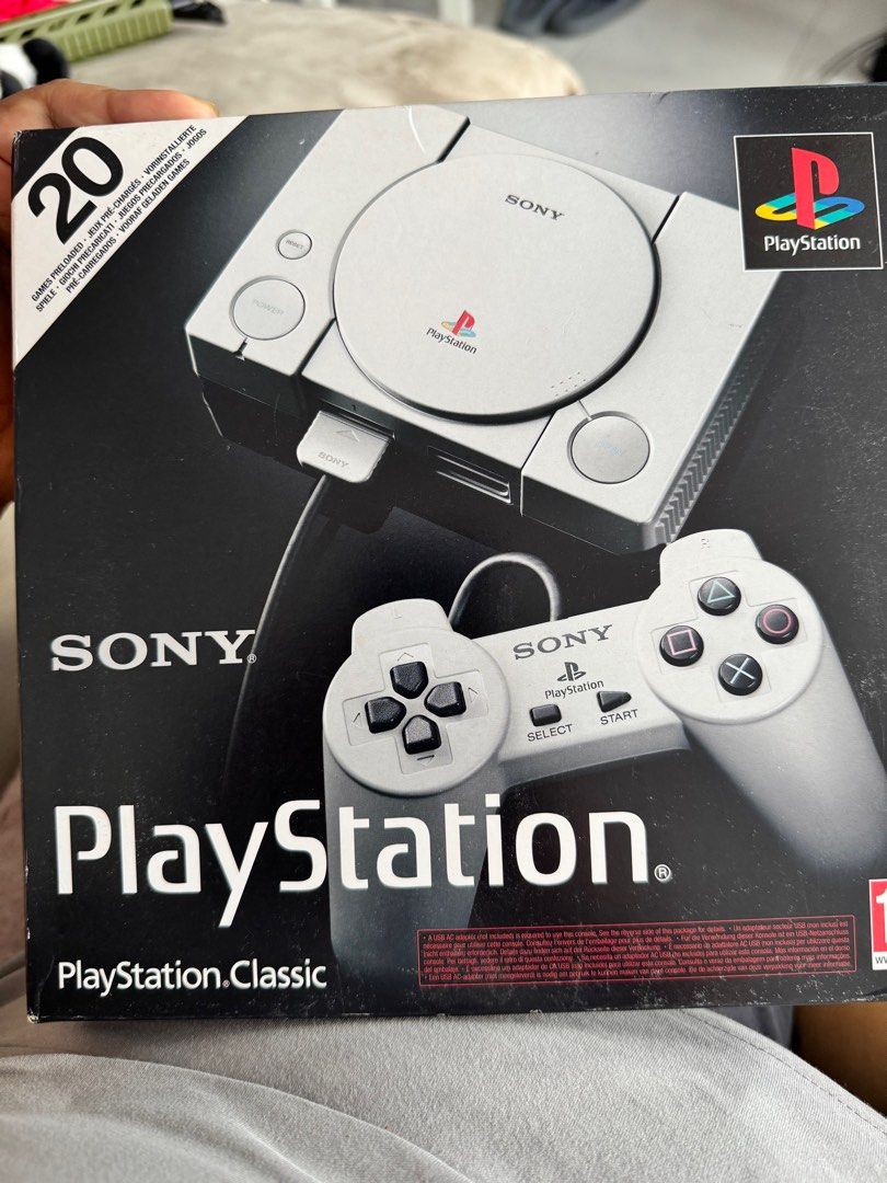 Playstation Classic, Video Gaming, Video Game Consoles, PlayStation on ...