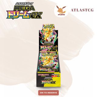 Mega Dream EX Pokemon Japanese Booster Box Shrinked, Hobbies & Toys ...