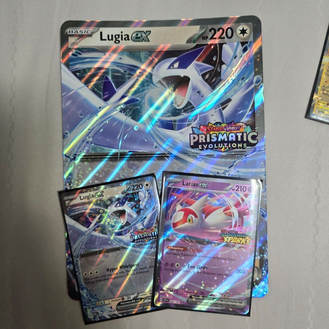Pokemon Cards - Lugia EX, Latias EX, Hobbies & Toys, Toys & Games on ...