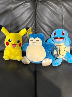 Pokemon Plushies & My Melody - Slowbro, Pichu, Snorlax, Hobbies & Toys ...