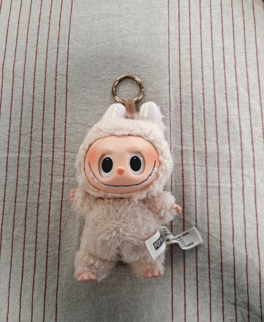 Pop Mart Labubu Soft Plush Toys with Keychain, Hobbies & Toys, Toys ...