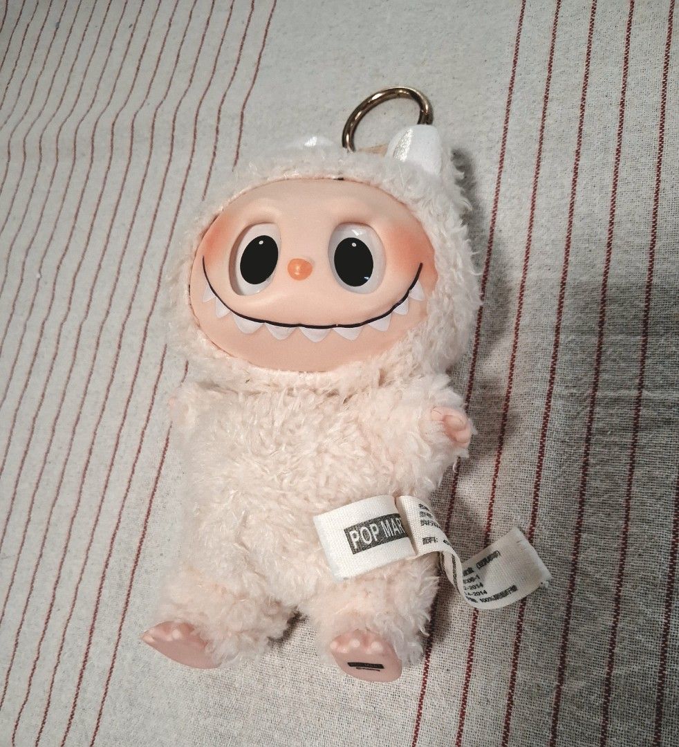 Pop Mart Labubu Soft Plush Toys with Keychain, Hobbies & Toys, Toys ...