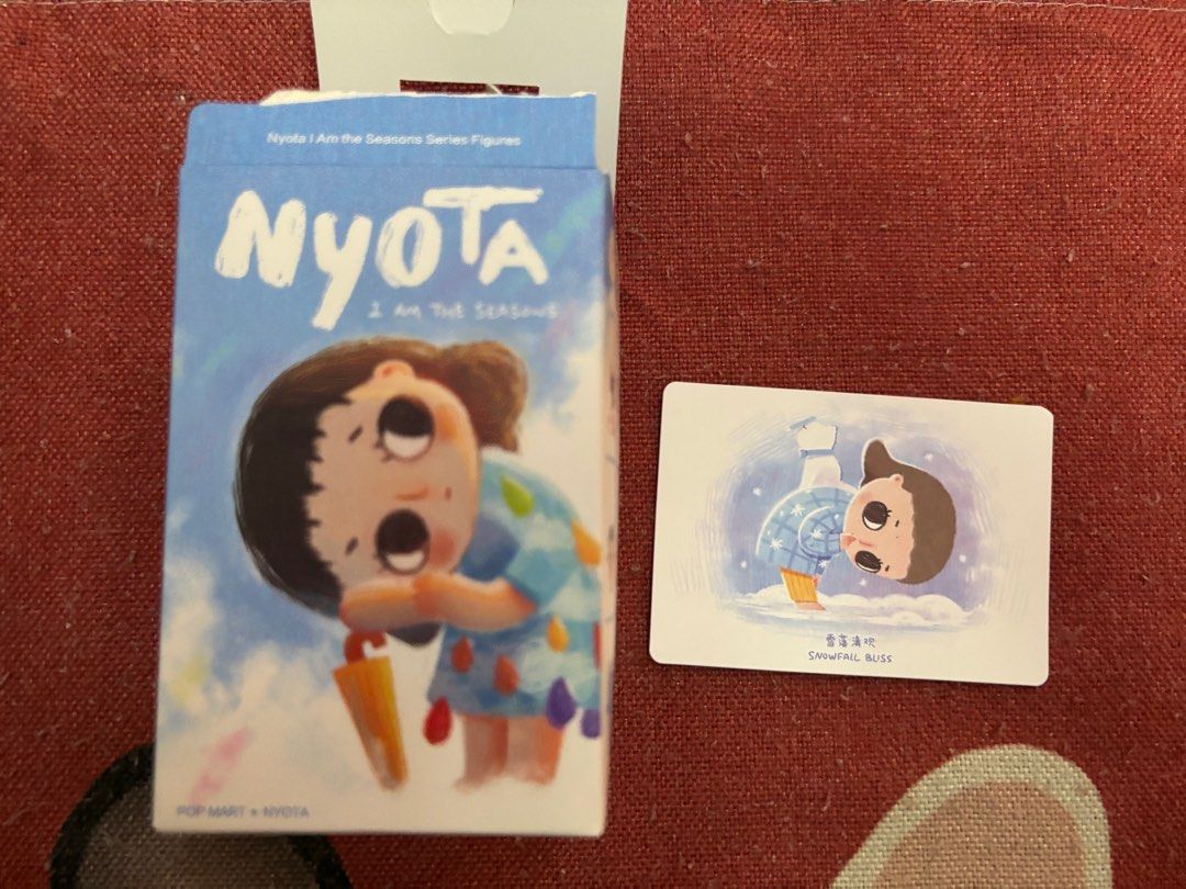 POP MART Nyota I Am The Seasons Series - Snowfall Bliss, Hobbies & Toys ...