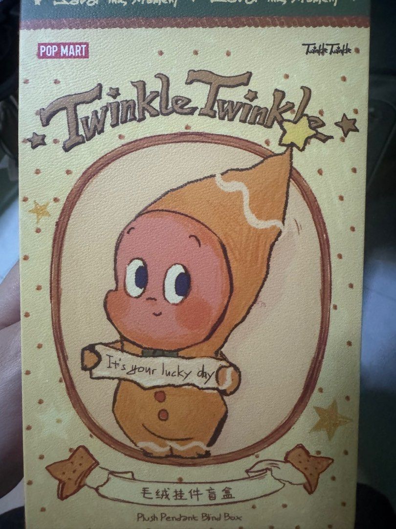 POP MART Twinkle Twinkle Plush Pendant Blind Box, Hobbies & Toys, Toys ...