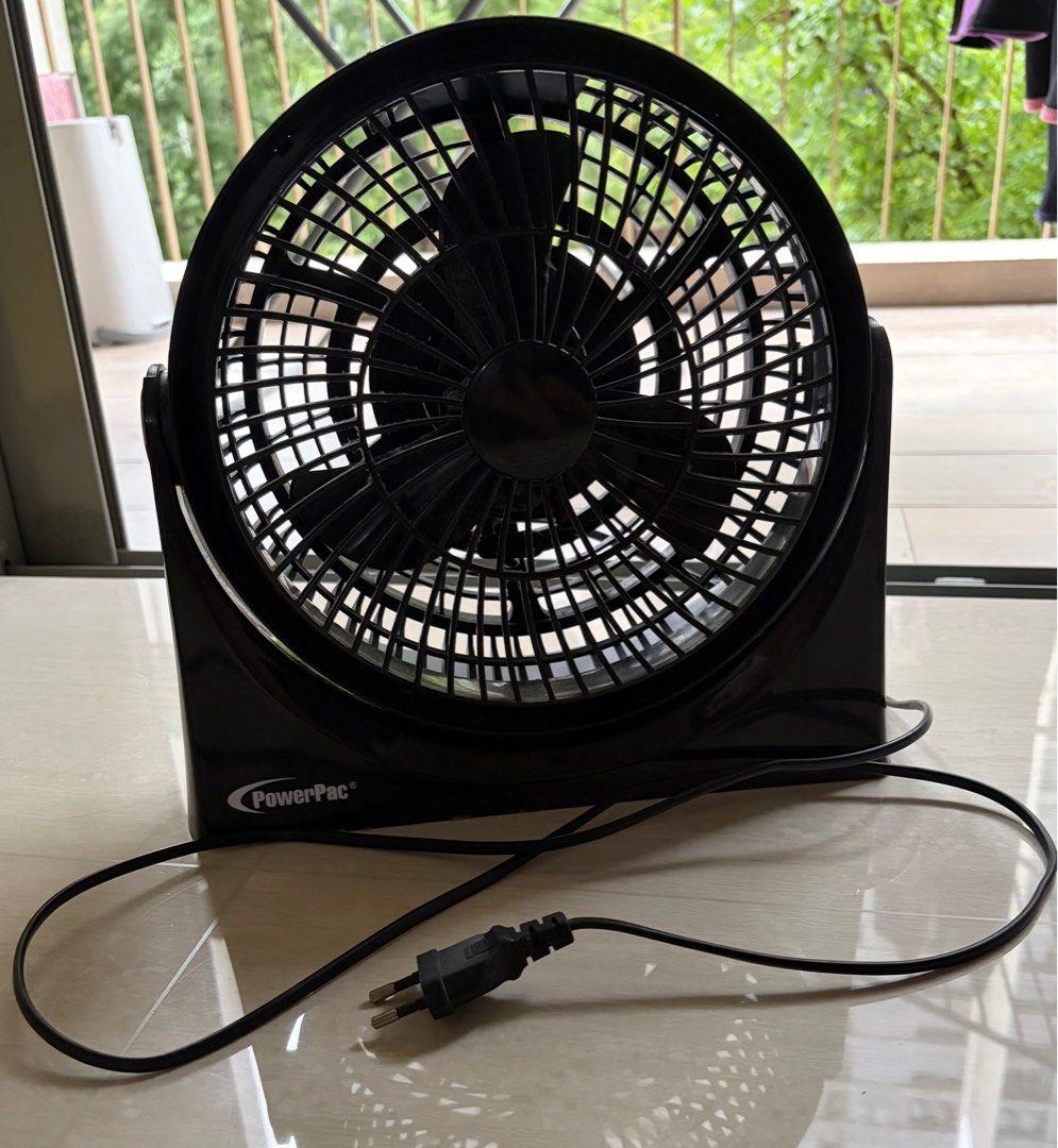 PowerPac Black Box Fan, Furniture & Home Living, Lighting & Fans, Fans ...