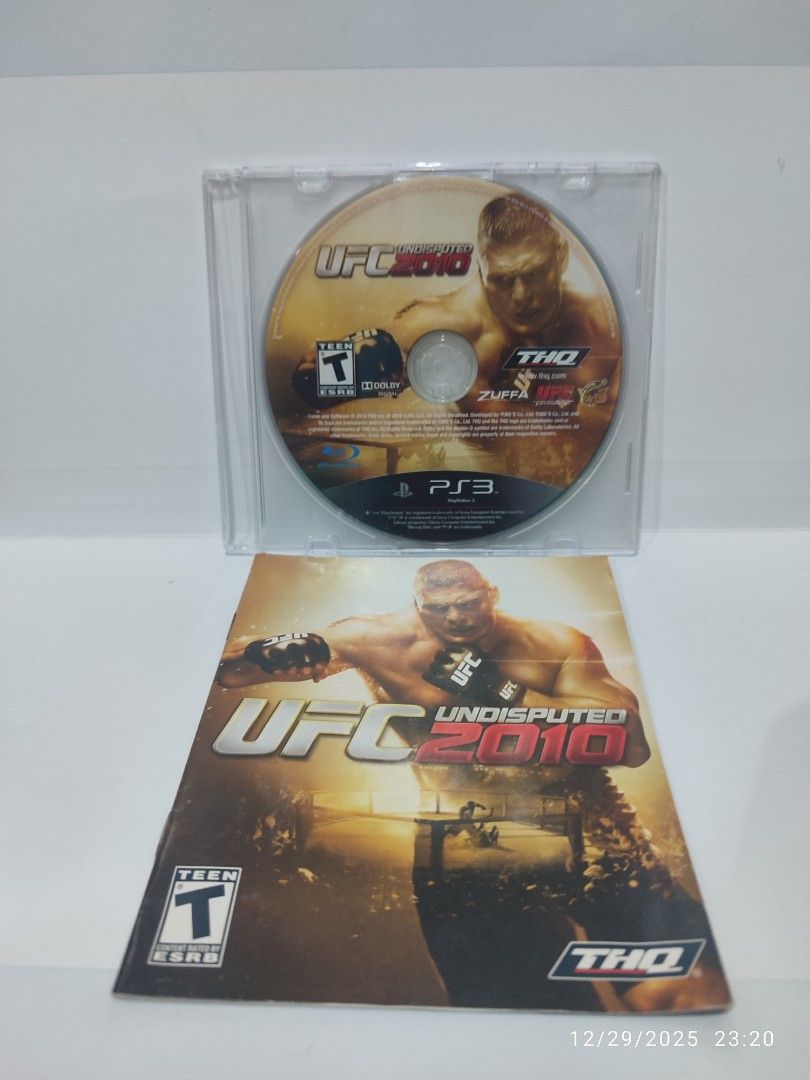 PS3 - UFC Undisputed 2010 (LOOSE) "R1", Video Gaming, Video Games ...