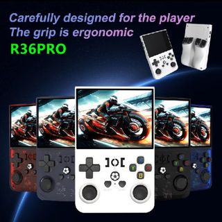 R36MAX Open Source Handheld Console - 64GB, Video Gaming, Video Game ...