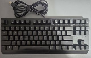 Razer Blackwidow Tournament edition Chroma V2 Pink Green switch, 電腦＆科技 ...