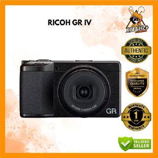 Ricoh GR IV Digital Camera - Black, Photography, Cameras on Carousell
