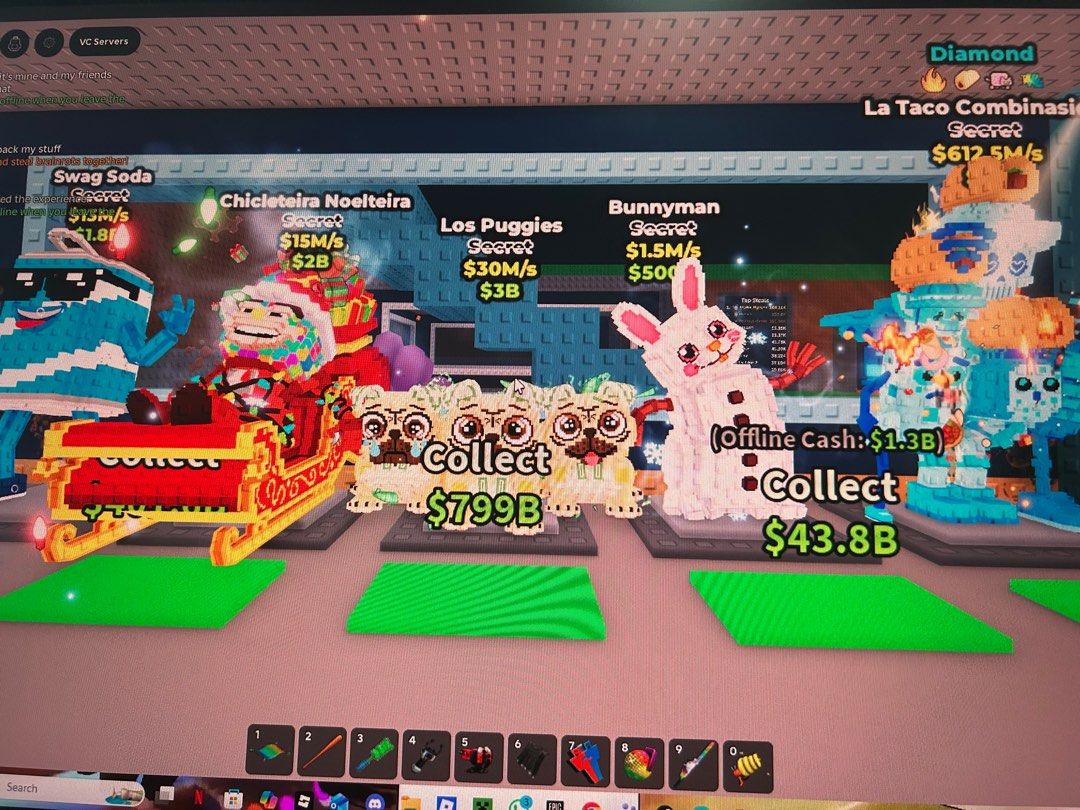 Roblox - Steal a brainrot cheapest, Video Gaming, Gaming Accessories ...