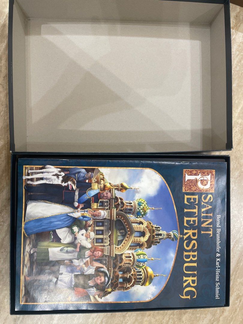 Saint Petersburg Board Game (Out of Print), Hobbies & Toys, Toys ...