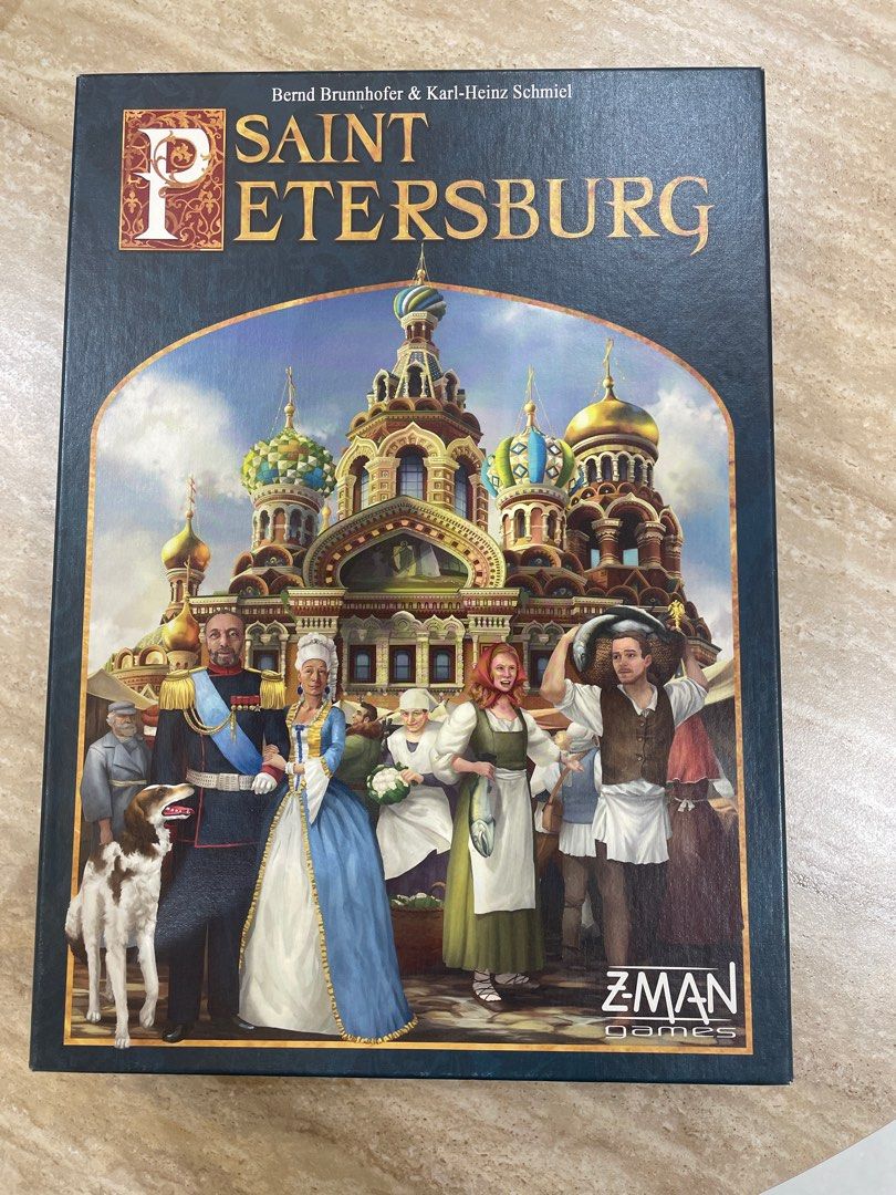 Saint Petersburg Board Game (Out of Print), Hobbies & Toys, Toys ...