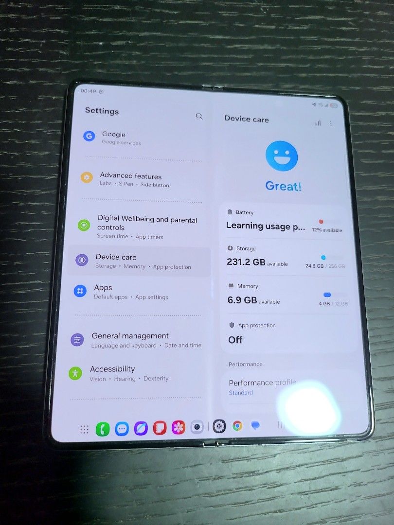 Samsung Z Fold 5 5G 256GB/Note 8/Note 10 Plus White 256GB, Mobile ...