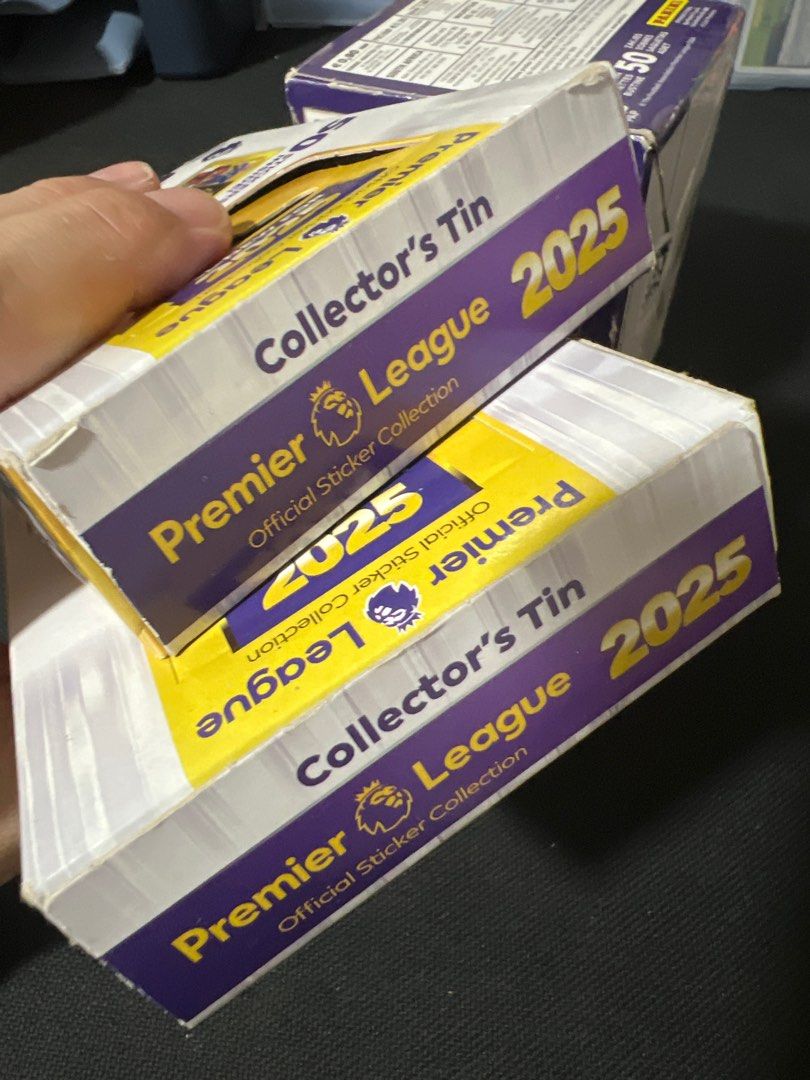 [Sealed] Panini 2025 Premier League Official Sticker Collection ...