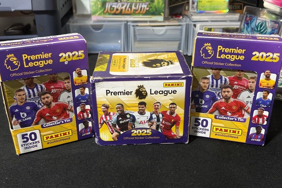 [Sealed] Panini 2025 Premier League Official Sticker Collection ...