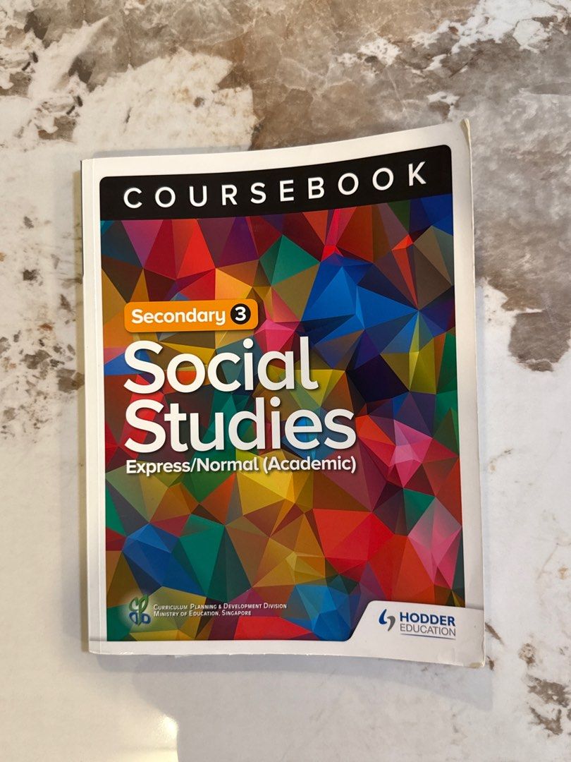 Sec3 Social Studies Textbook, Hobbies & Toys, Books & Magazines ...