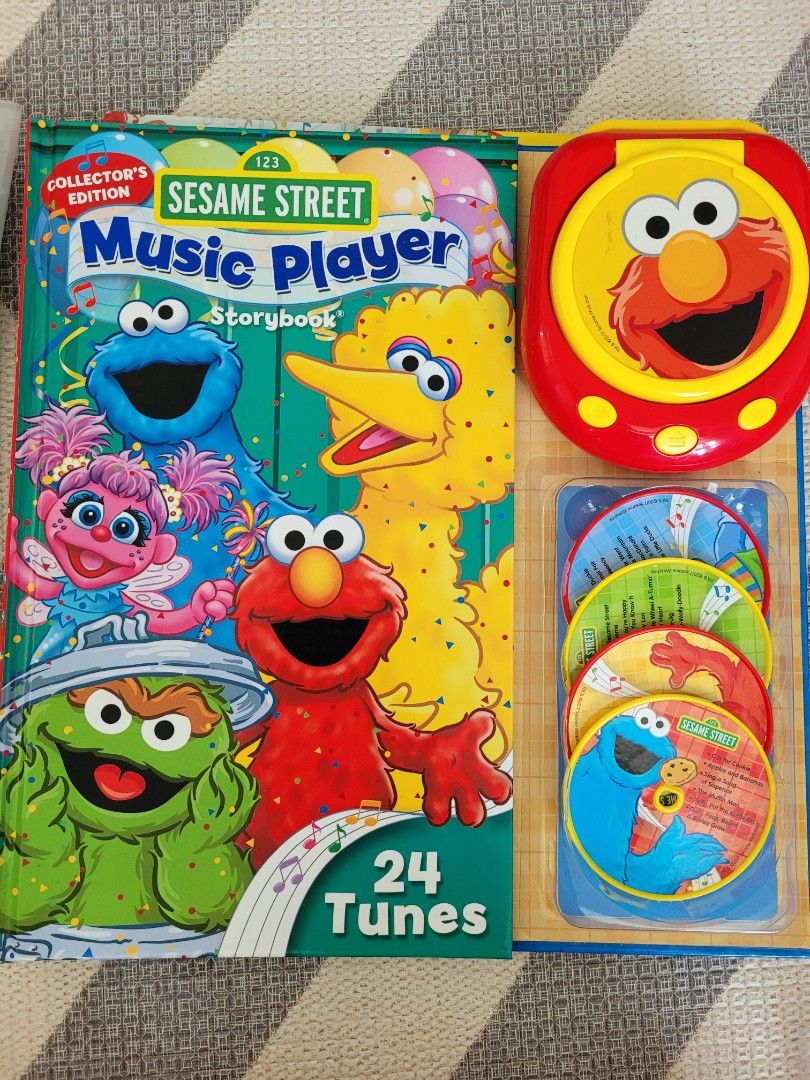 Sesame Street Music Player Storybook, Hobbies & Toys, Toys & Games on ...