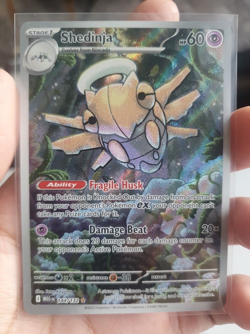 Shedinja Pokemon Card - mega Evolution, Hobbies & Toys, Toys & Games on ...