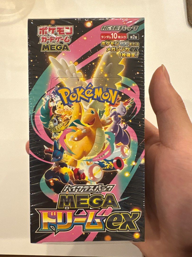 SHRINKED Pokemon Card Game Mega Dream EX Booster Box, Hobbies & Toys ...