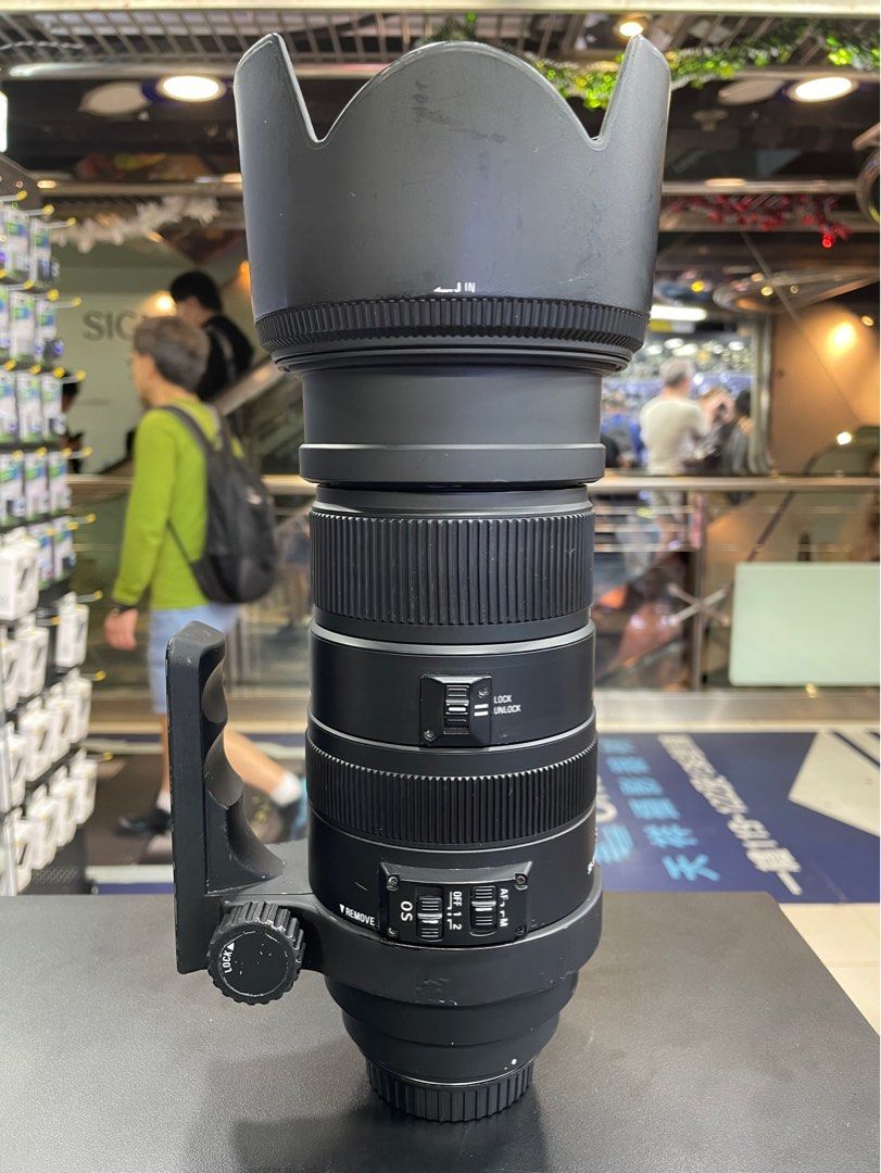 Sigma 50-500mm F4.5-6.3 DG APO HSM for CANON EF 追車 追星 追飛機 入門之選, 攝影器材 ...
