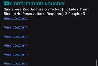 Singapore Mandai Zoo - 2 Tickets on 17th Jan 2026, Tickets & Vouchers ...