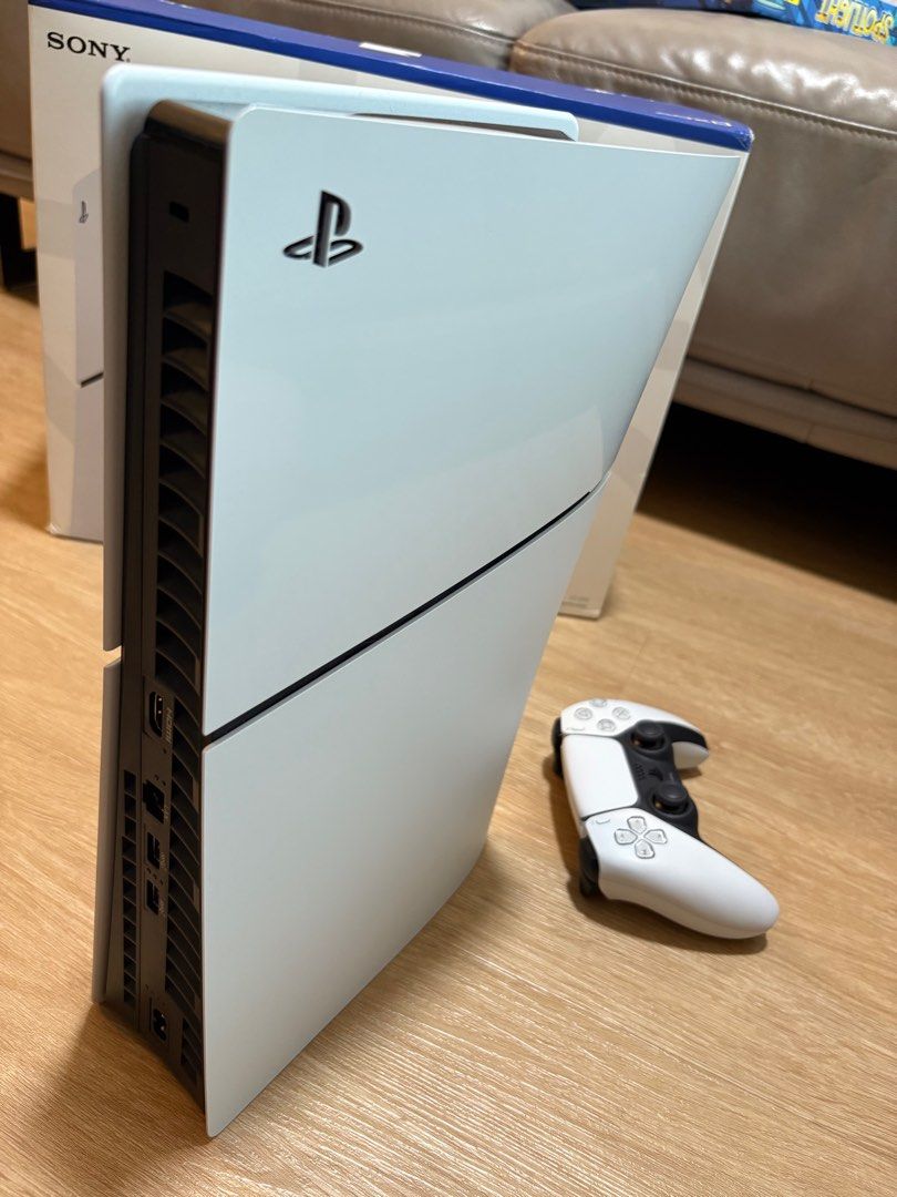 Sony PlayStation 5 (PS5) Slim 1TB Console with Controller, Video Gaming ...