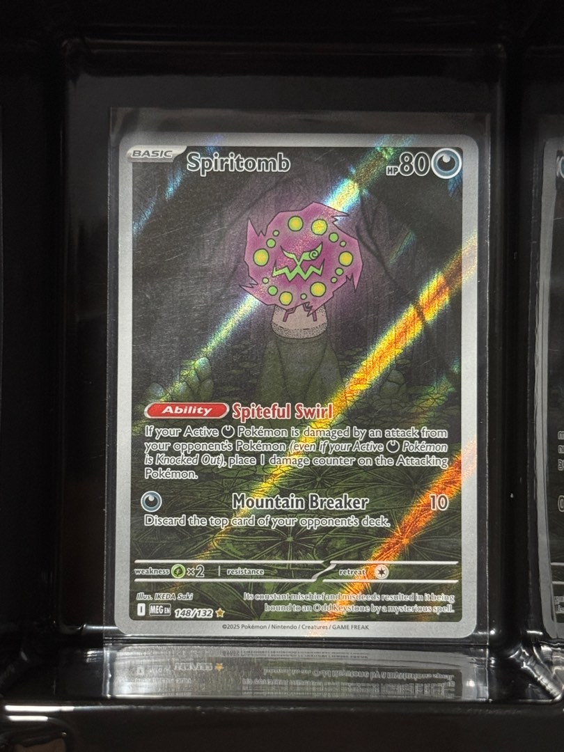 Spiritomb #148 Mega Evolution Pokemon, Hobbies & Toys, Toys & Games on ...