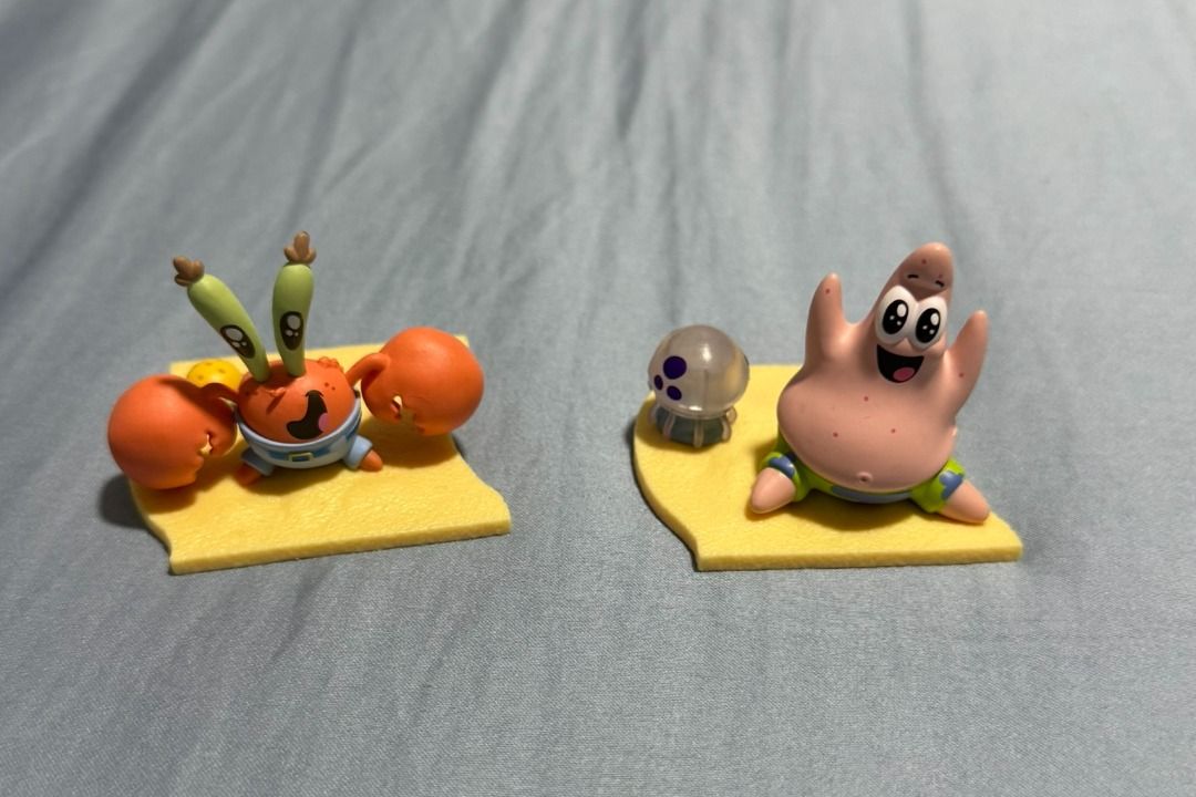 Mr. Krabs & Patrick Figurines (SpongeBob Baby Blindbox), Hobbies & Toys ...