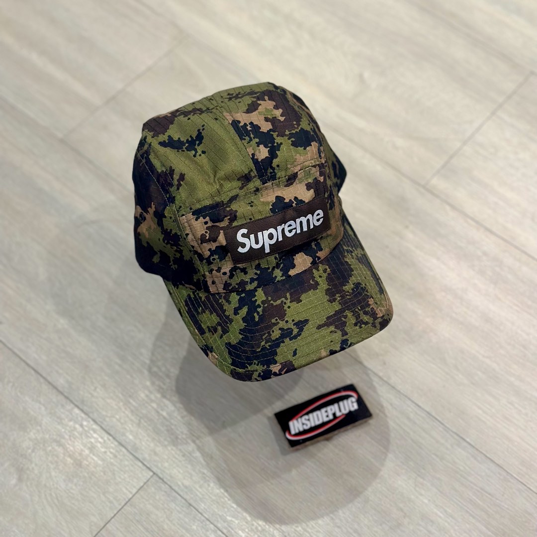 Supreme Ripstop Camp Cap Camo, Men's Fashion, Watches & Accessories ...