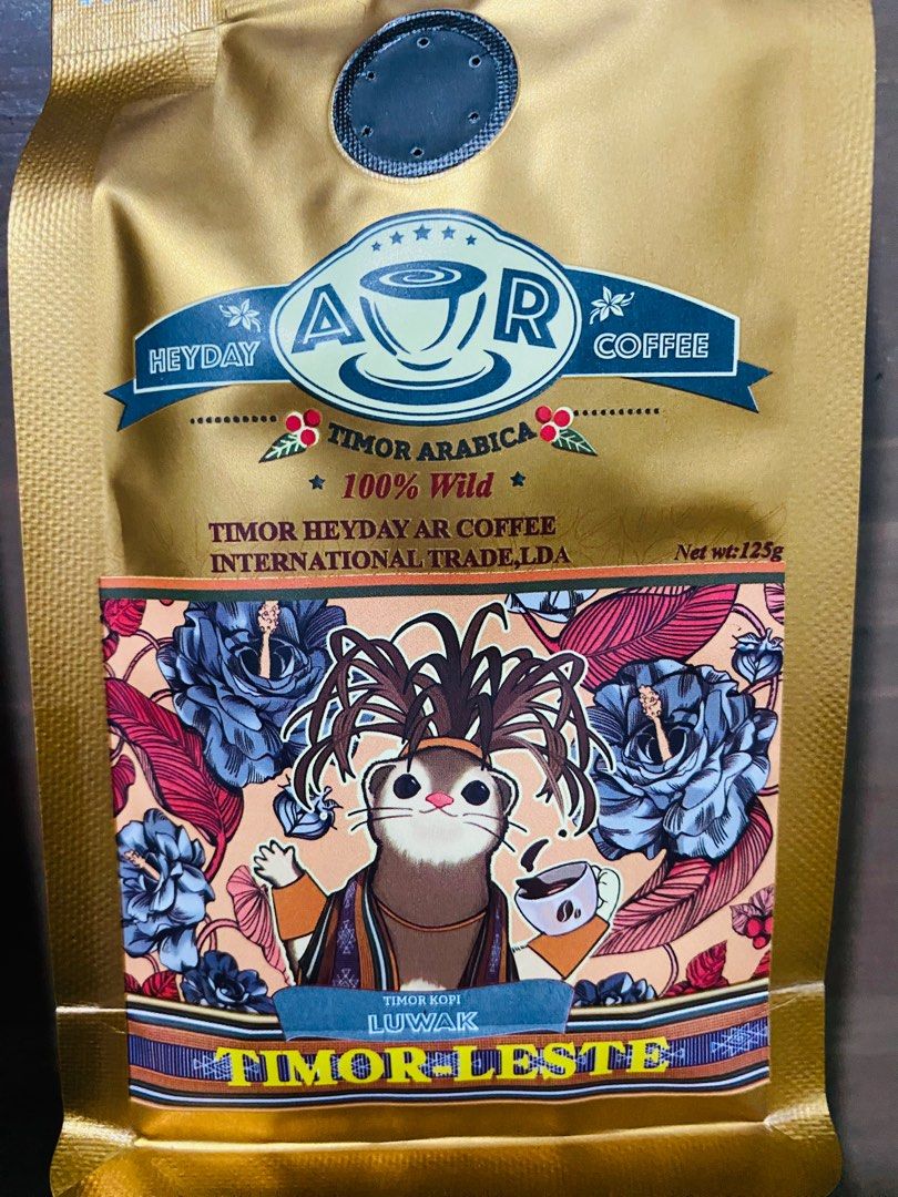 Timor-Leste Wild Civet Cats Coffee, Food & Drinks, Beverages on Carousell