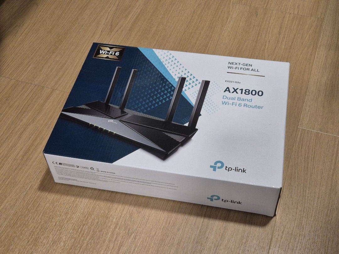 TP-Link AX1800 Dual Band Wi-Fi 6 Router, Computers & Tech, Parts ...