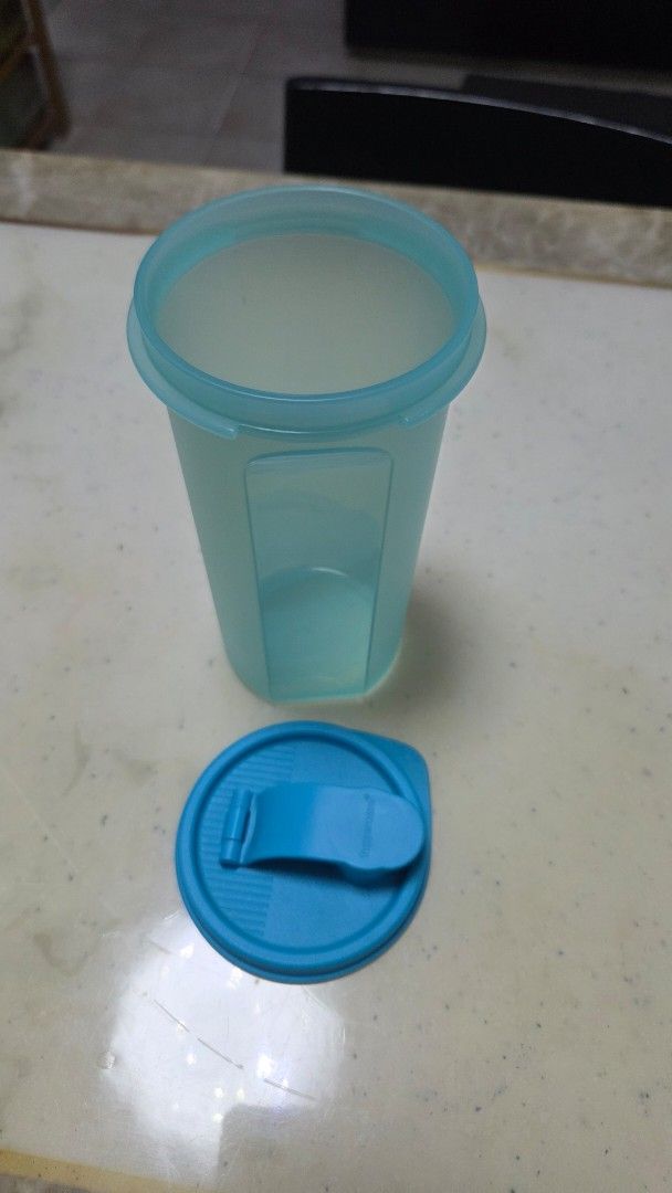 Tupperware 650ml Water Bottle with Flip Top, Furniture & Home Living ...