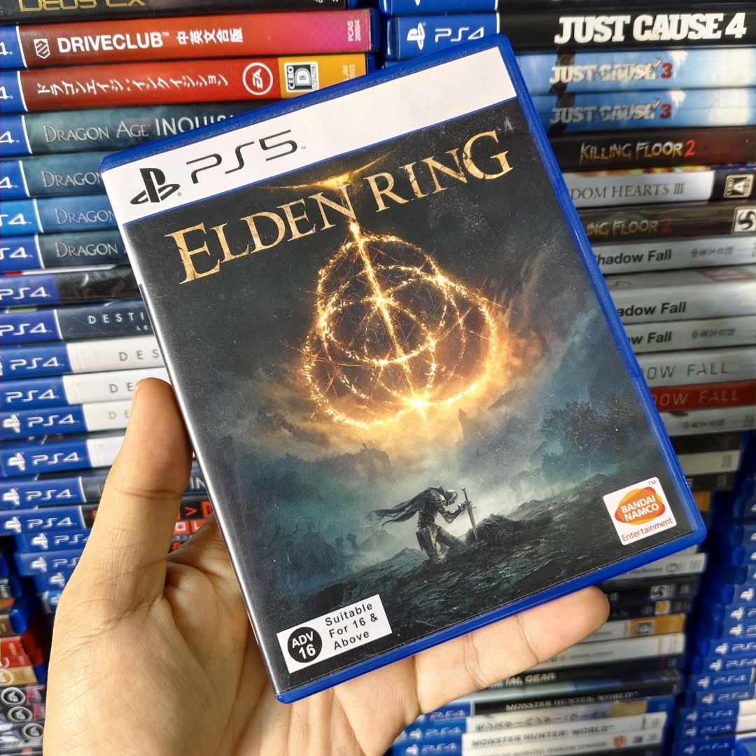 USED PS4 GAME / ELDEN RING PS5 / PLUG AND PLAY, Video Gaming, Video ...