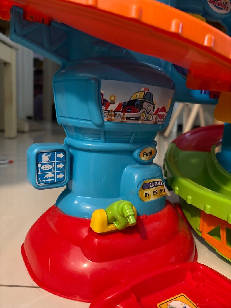 VTech Go! Go! Smart Wheels Playset with Cars, Hobbies & Toys, Toys ...