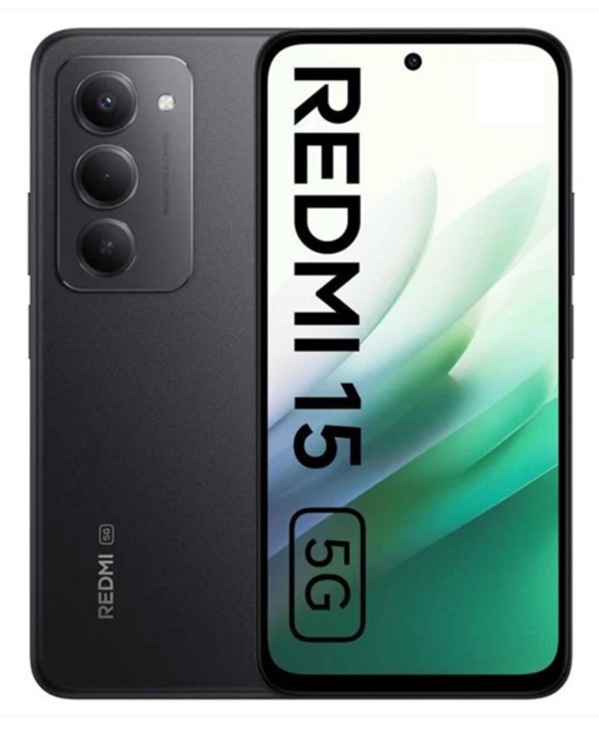 Xiaomi Redmi 15 5G (2025) 8GB RAM 256GB - Midnight Black, Mobile Phones ...