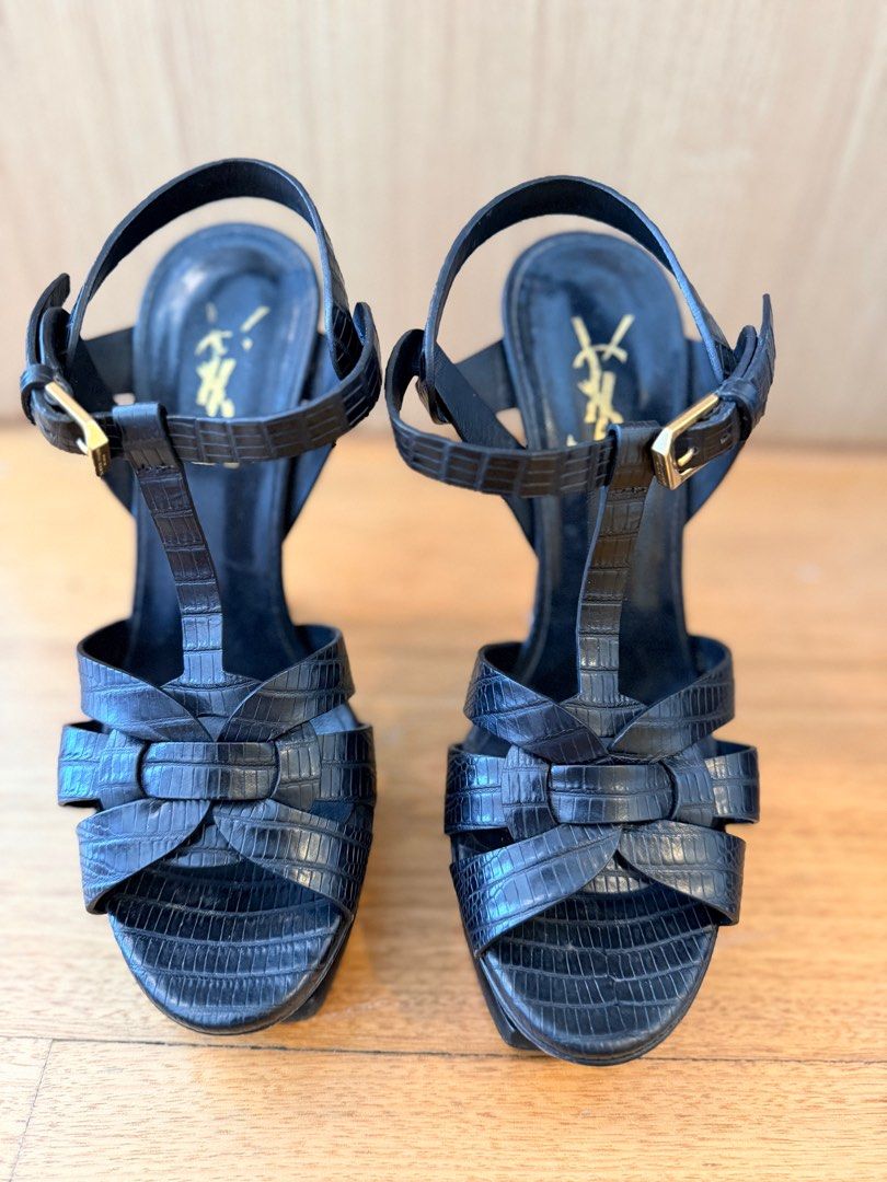 Yves Saint Laurent Tribute Platform Heels, Women's Fashion, Footwear ...