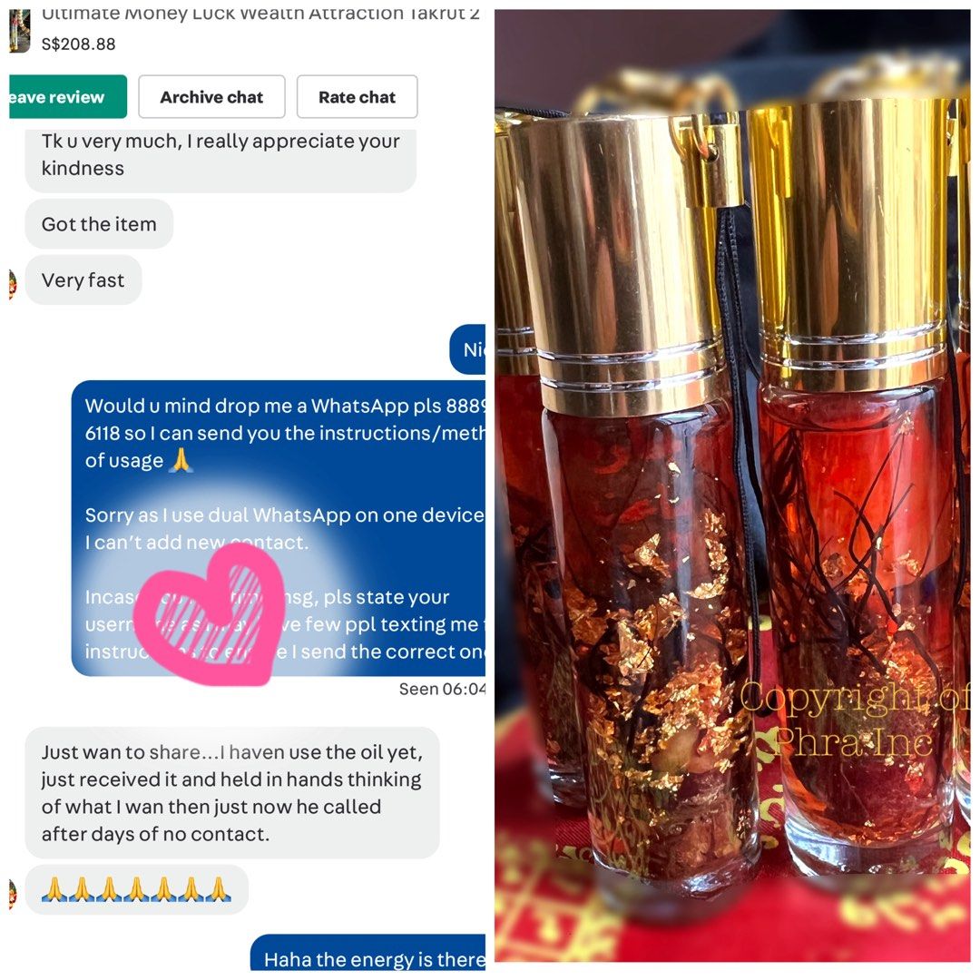 💯 Powerful Kamdev Love Attraction Bulu Perindu Love Oil Extremely ...