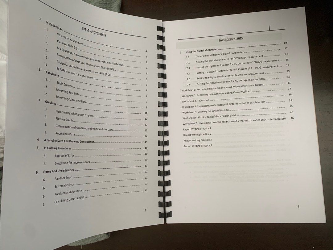 A-level H2 Physics Practical notes, Hobbies & Toys, Books & Magazines ...