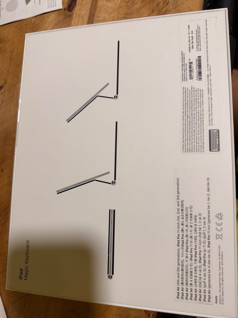 Apple iPad 11 inch Magic Keyboard, Computers & Tech, Parts ...