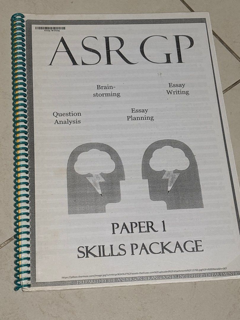 ASR GCE A Level H1 GP Paper 1 Skills Package, Hobbies & Toys, Books ...