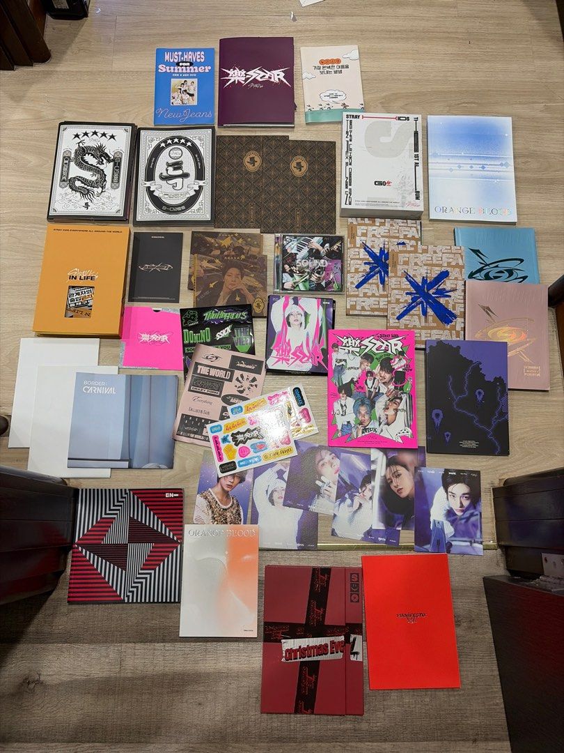 Assorted K-Pop Albums - Various Artists, Hobbies & Toys, Music & Media ...