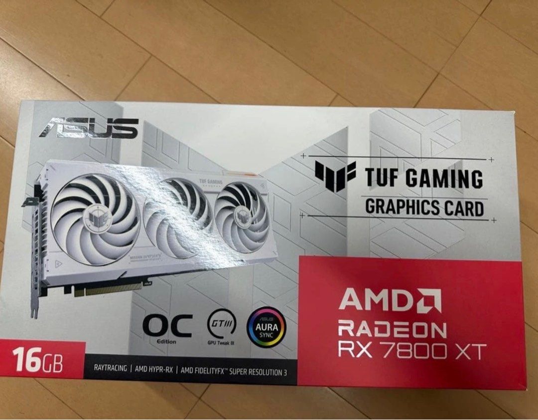 Asus TUF Gaming 7800XT white OC ( limited time offer/ Student deals ...