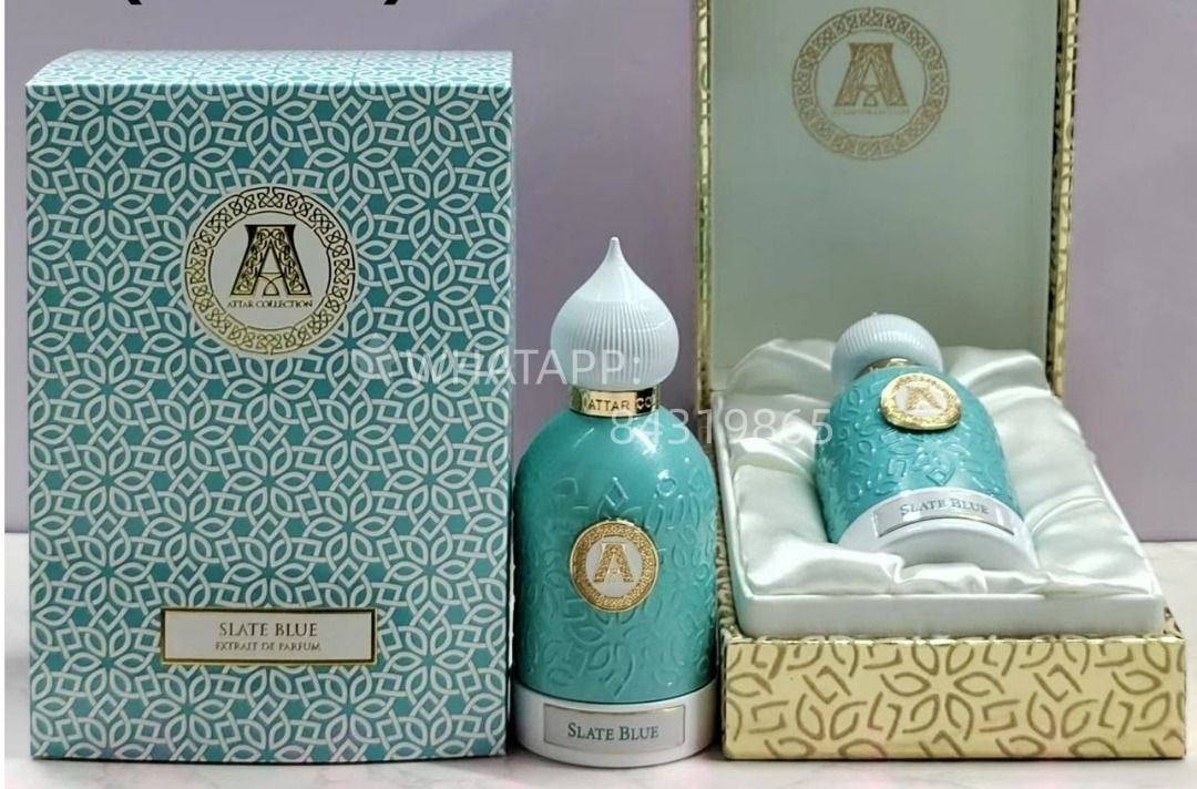 Attar Collection Slate Blue Extrait de Parfum Unisex 10ml Fragrance ...