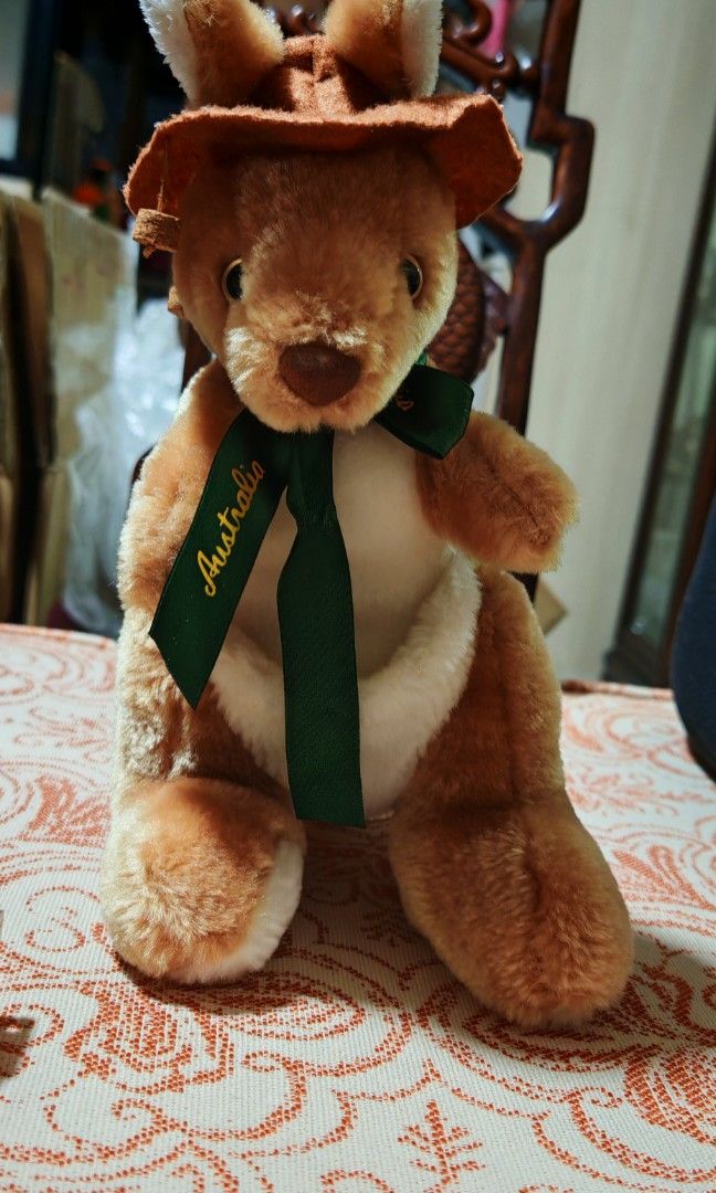 Australian Treasures Kangaroo Plush Toy, Hobbies & Toys, Toys & Games ...