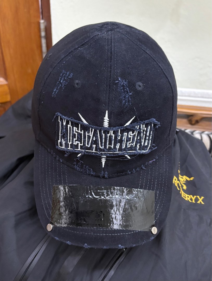 BALENCIAGA METALHEAD CAP, Men's Fashion, Watches & Accessories, Cap ...