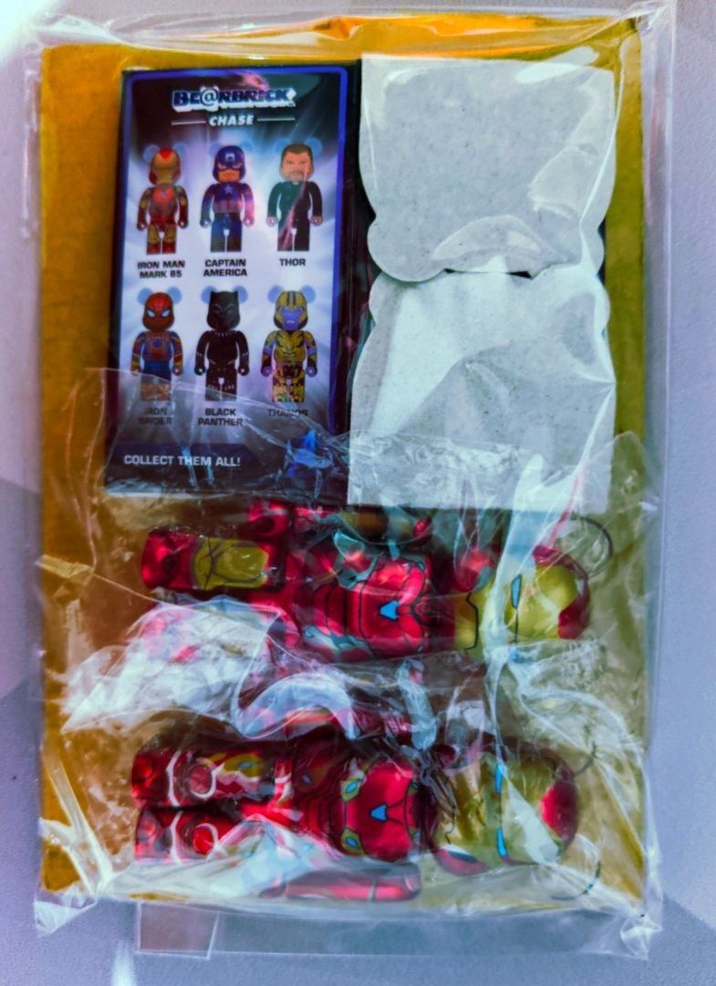 [Pre-Order] Bearbrick Chase (2025) - Iron Man Mark 85 (Standard) & Iron ...